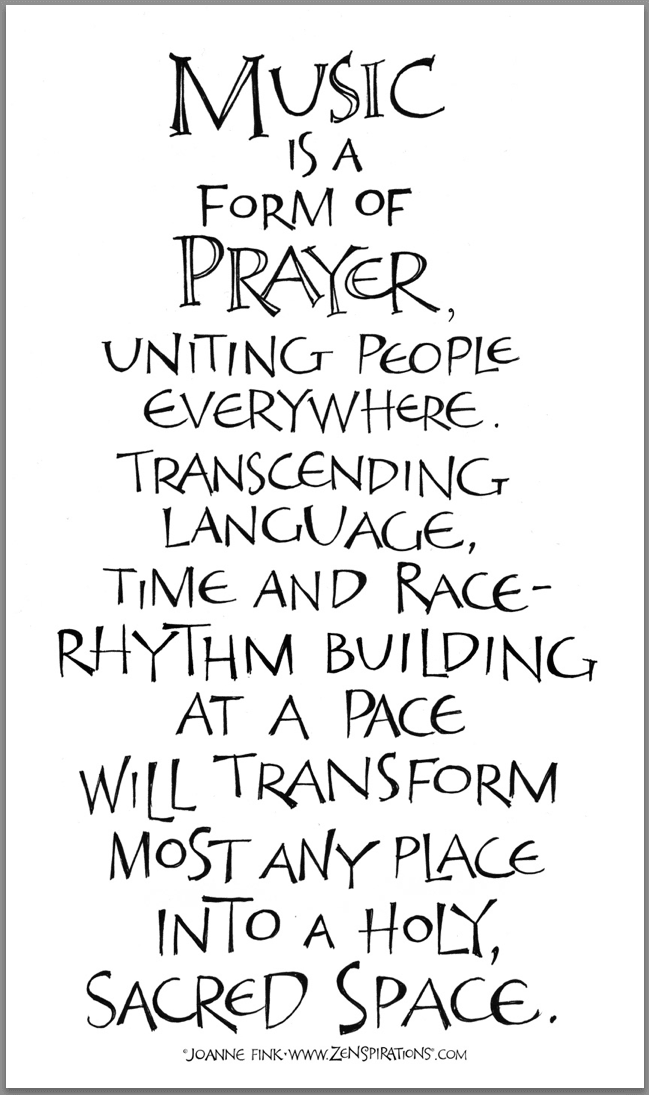 Rhythm, Rhyme, Scripture & Song - Zenspirations