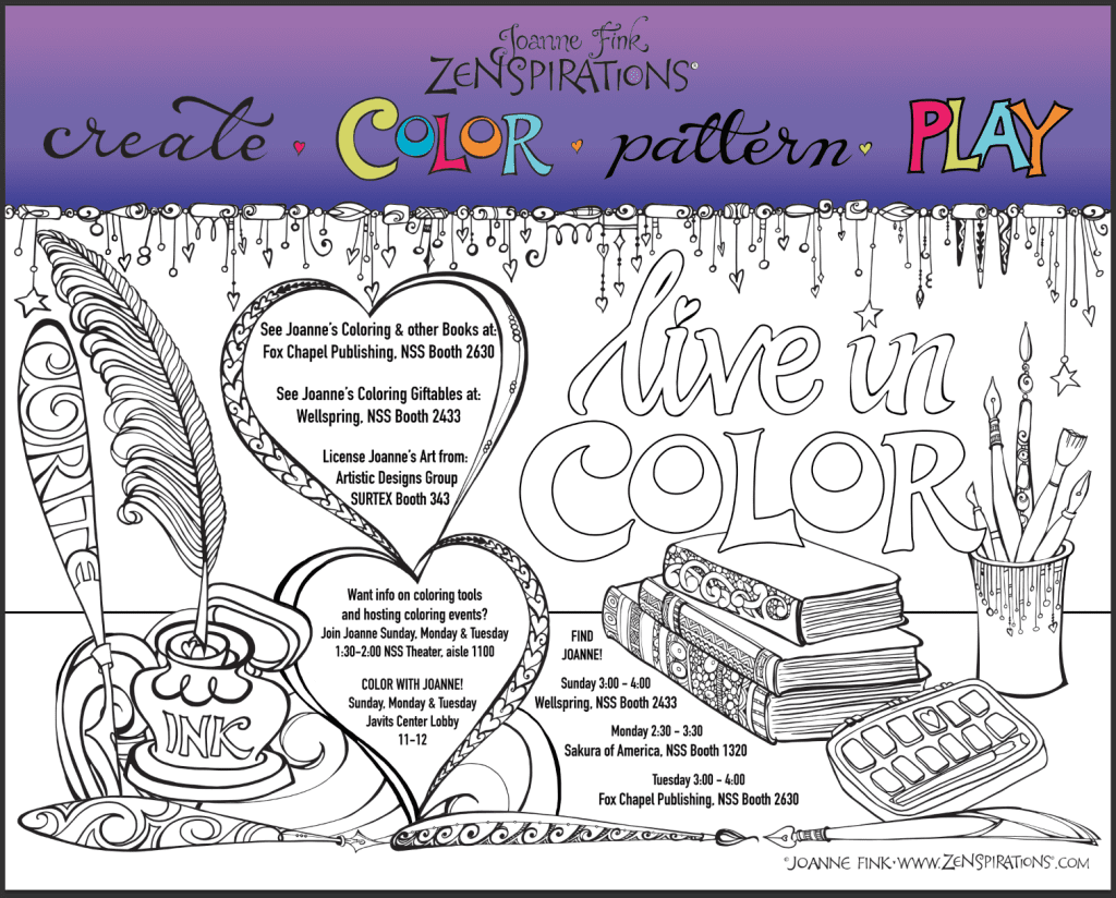Zenspirations®_by_Joanne_Fink_NSS_Coloring_Wall_Graphic - Zenspirations
