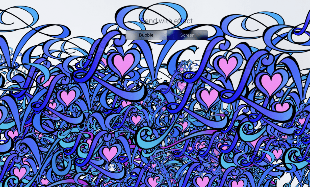 love animation effects